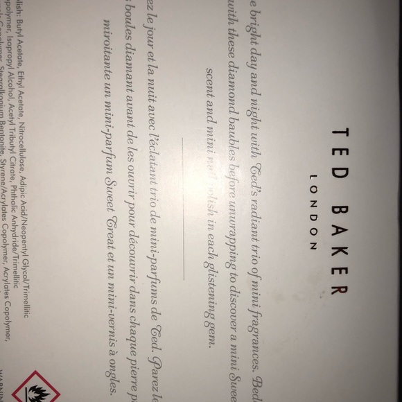 Ted Baker London | Other | Nib Ted Baker Twinkling Trio Set Polly Lyla ...